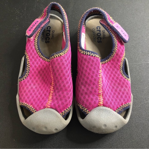 CROCS | Shoes | Crocs Swiftwater Sandals Kids Size C1 | Poshmark